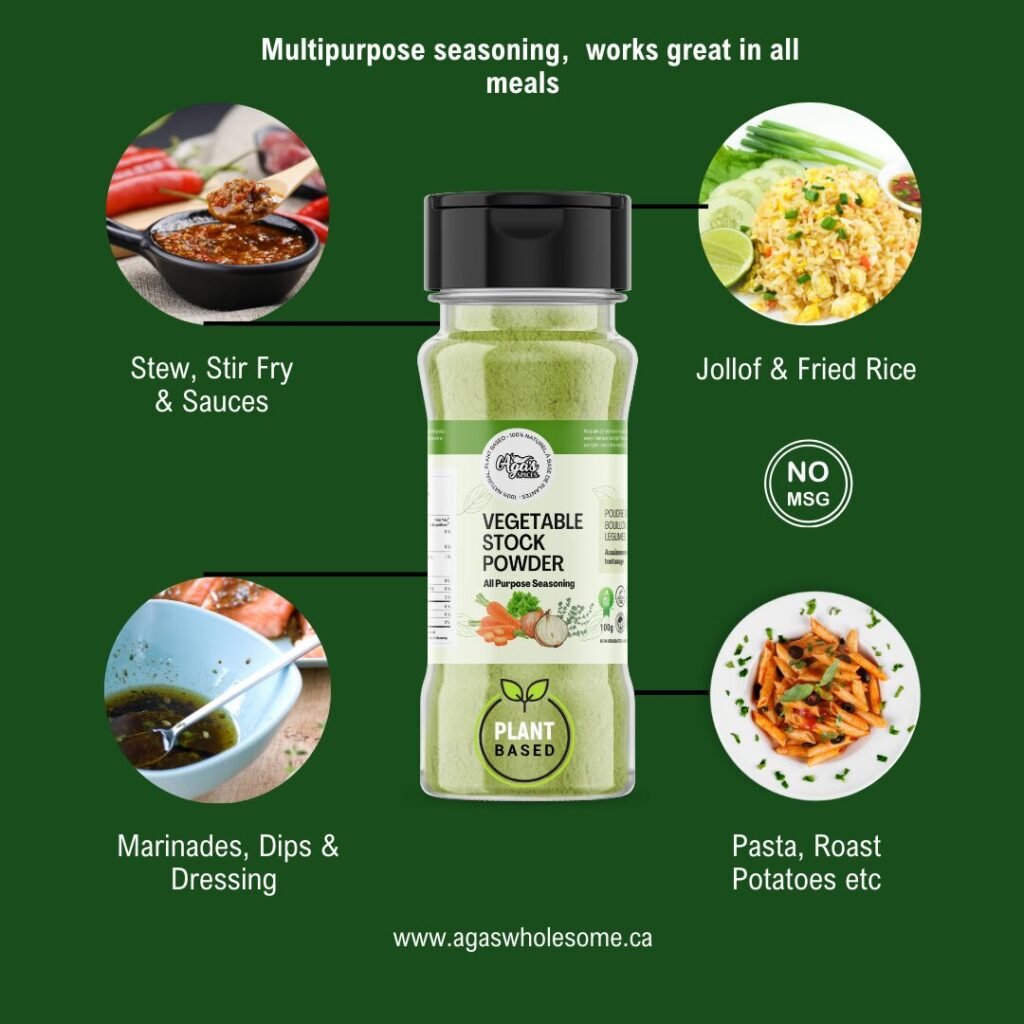 Buy Vegetable Stock Powder in Nigeria - Aga's Wholesome Foods